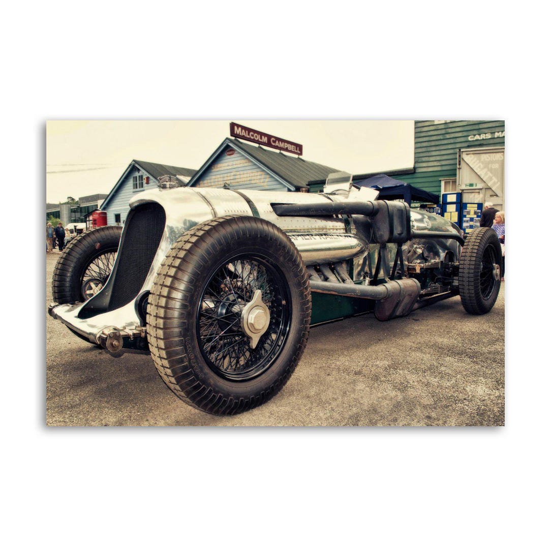 Classic Car Brookland Posters Wall Art Painting Canvas Gift Living Room ...