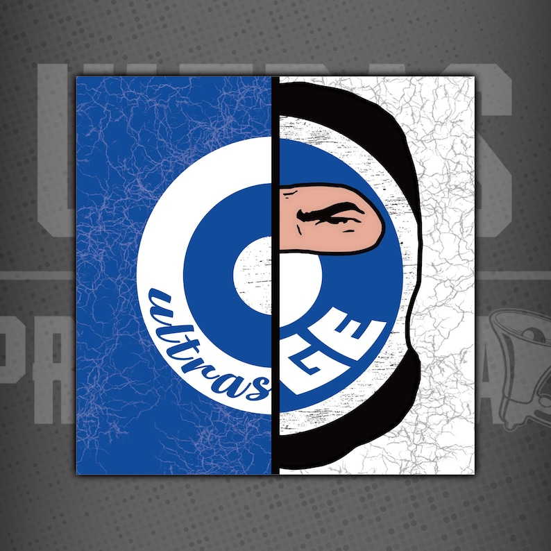 Schalke 04 Stickers Digital | Ultras Design | 4 Football Stickers ...
