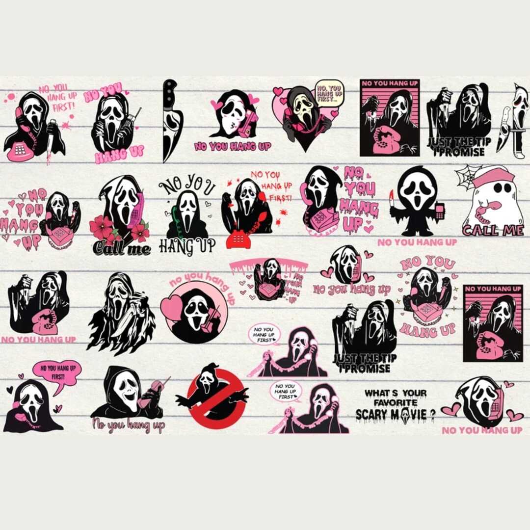 Scream Svg / You Hang up Cricut Design Vector Bundle / Scream - Etsy