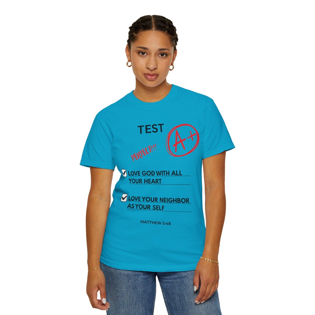 A+ Test Score Checklist T-shirt | Report Card Graphic Tee - Etsy