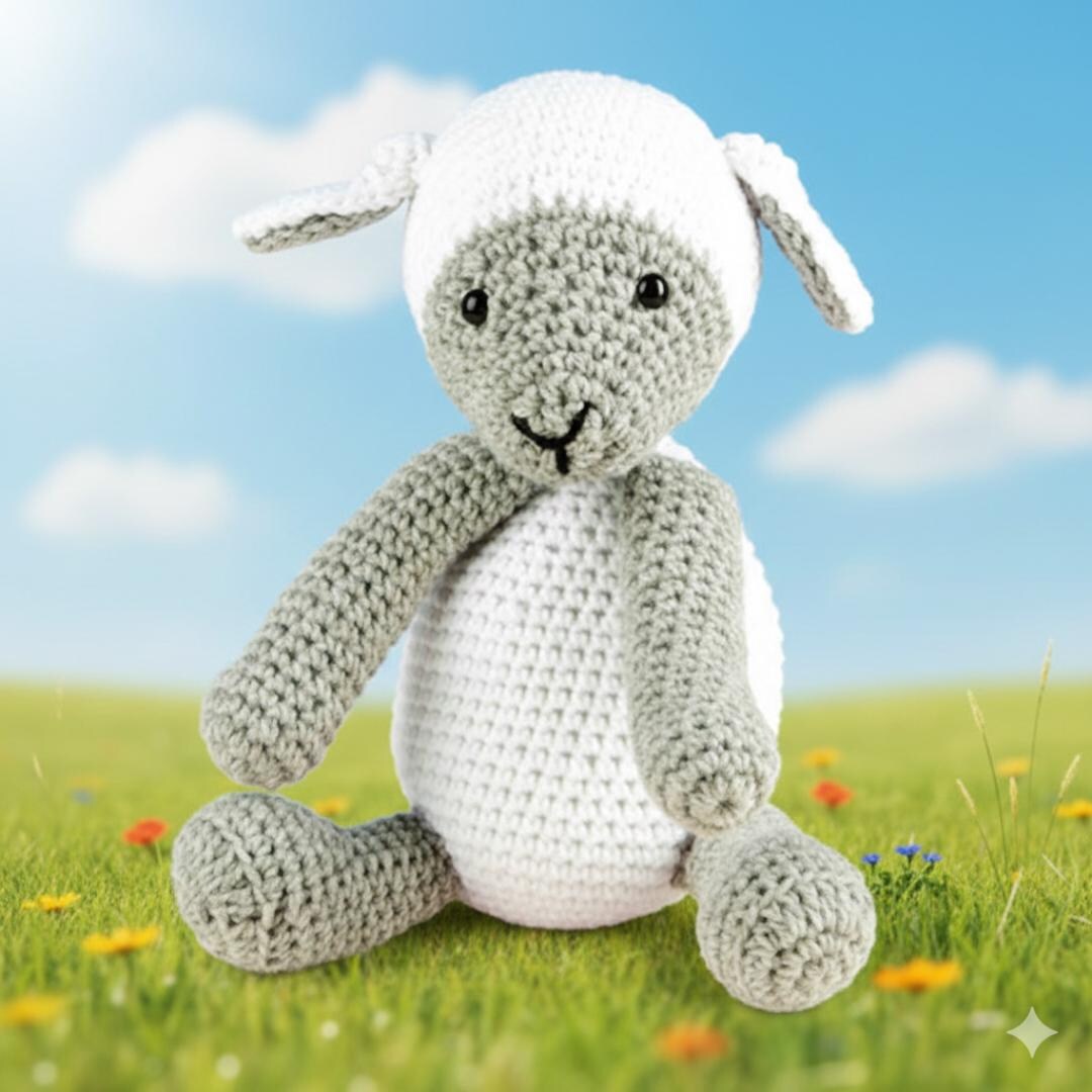 LILLY THE Lamb Crochet Pattern - Etsy