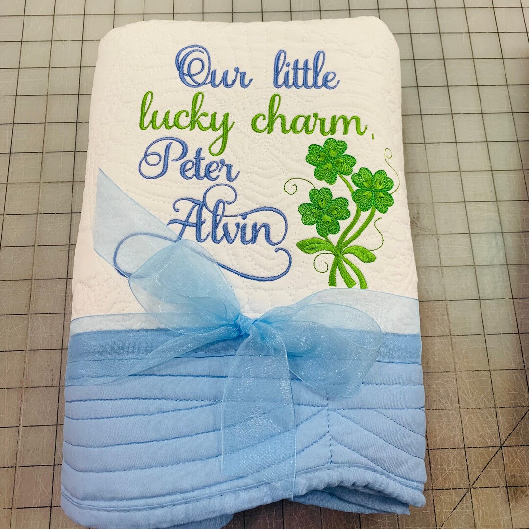 Irish Celtic Baby Quilt, Soft Cotton Blend (36x46 Crib Size) - Etsy