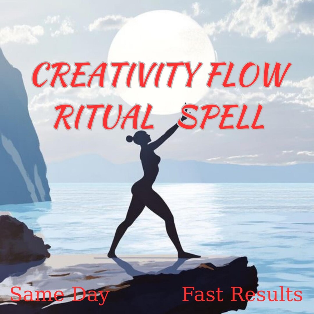 Creativity Flow Ritual Spell for Inspiration Activation Artistic ...