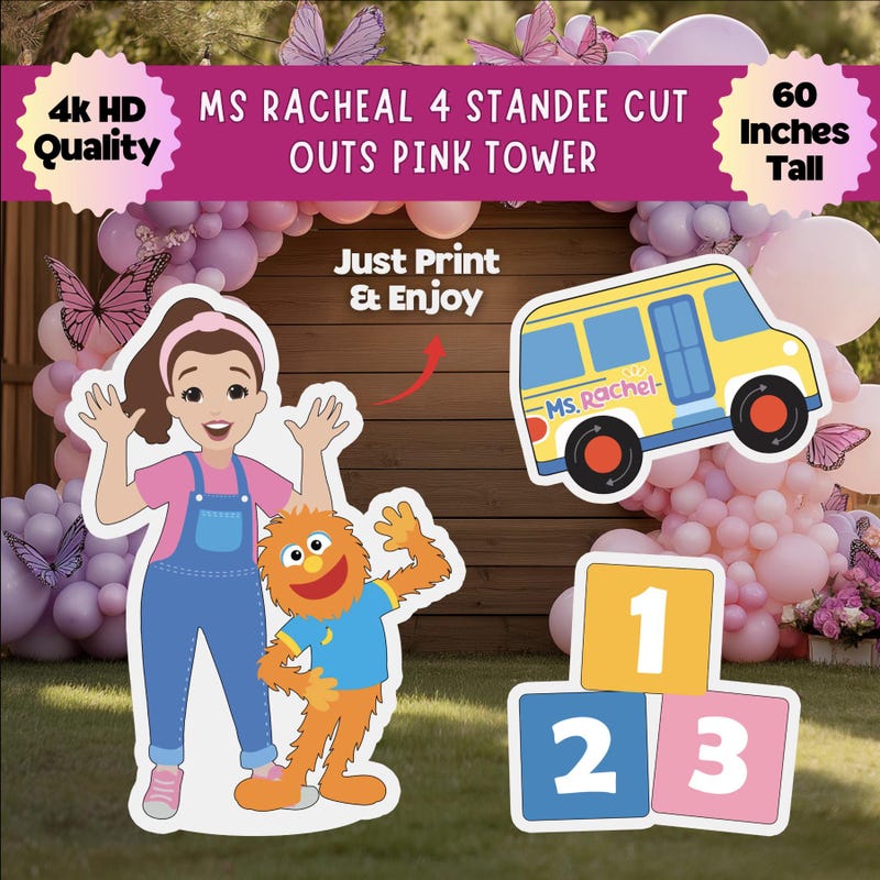 Ms. Rachel Png - Etsy