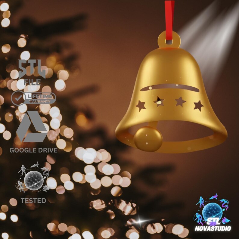 99+ Christmas Ornament STL Bundle | Holiday Decor 3D Print Files ...