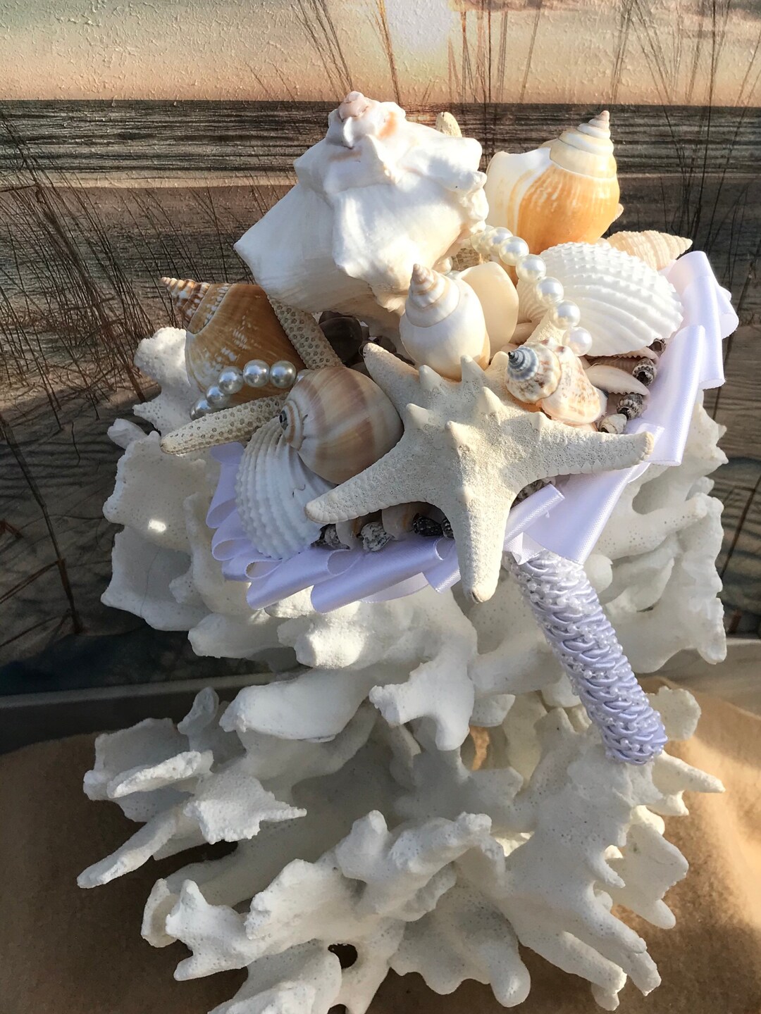 Bridal Seashell Bouquet / Beach Bouquet - Etsy