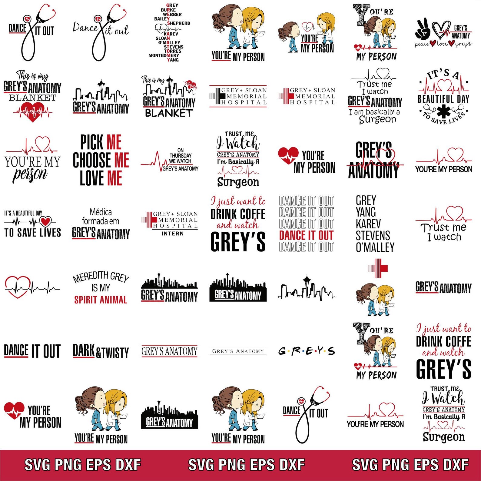 100 Files You Are MY Person Svg File Set, SVG Bundle LAYERED Cricut ...