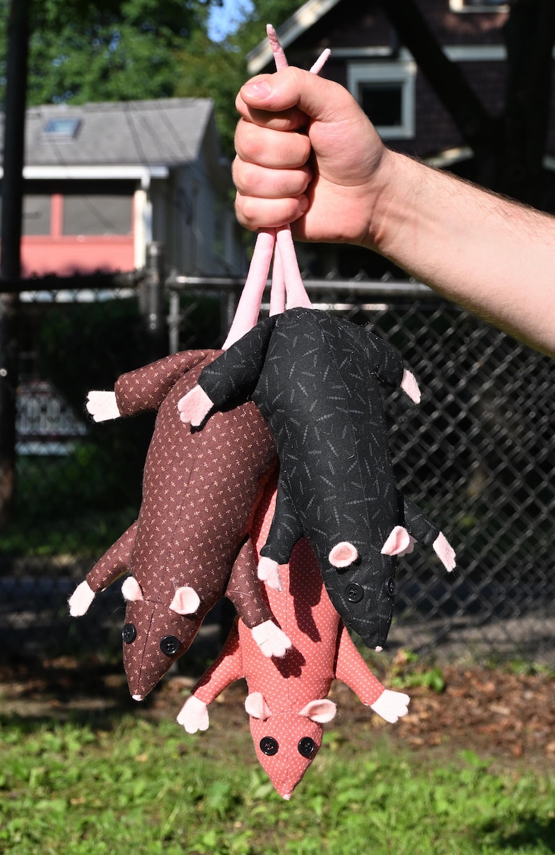 PDF Printable Rat Plush Sewing Pattern - Etsy