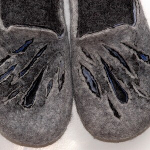 Felted Slippers for Men - Woolen Clogs for Cooler Days at Home - Etsy