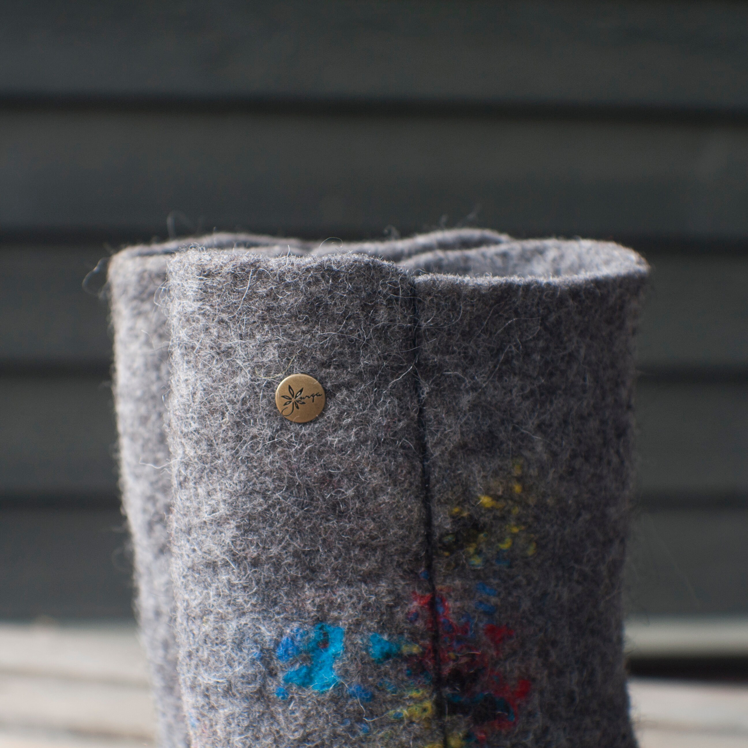 Felted boots Women Woolen boots | Etsy