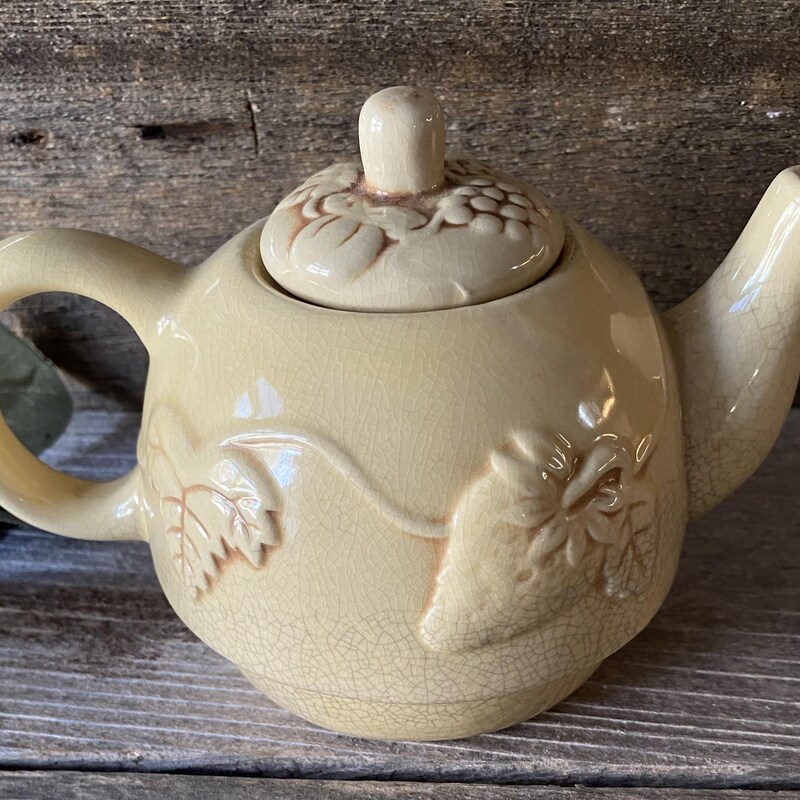 Embossed Teapot - Etsy