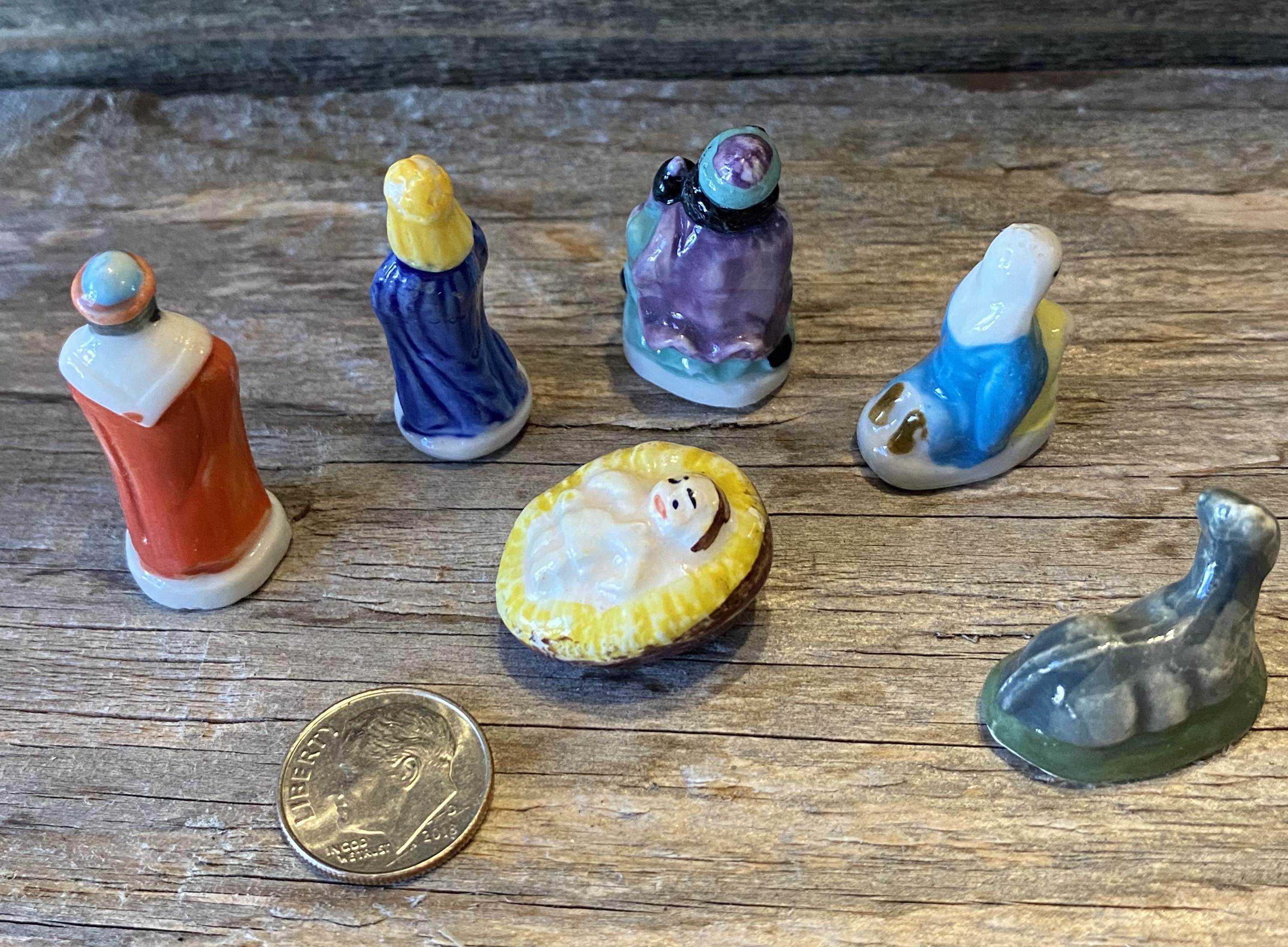 Vintage French Nativity Feves Set of 6-collectibles From Marseille ...