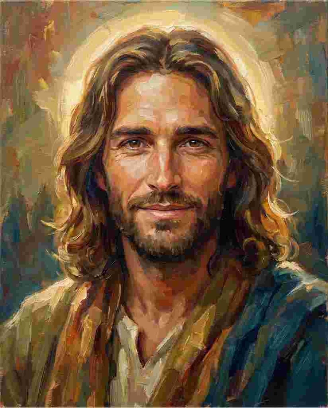 Jesus Portrait of Hope | Modern Christian Art (digital Download) - Etsy
