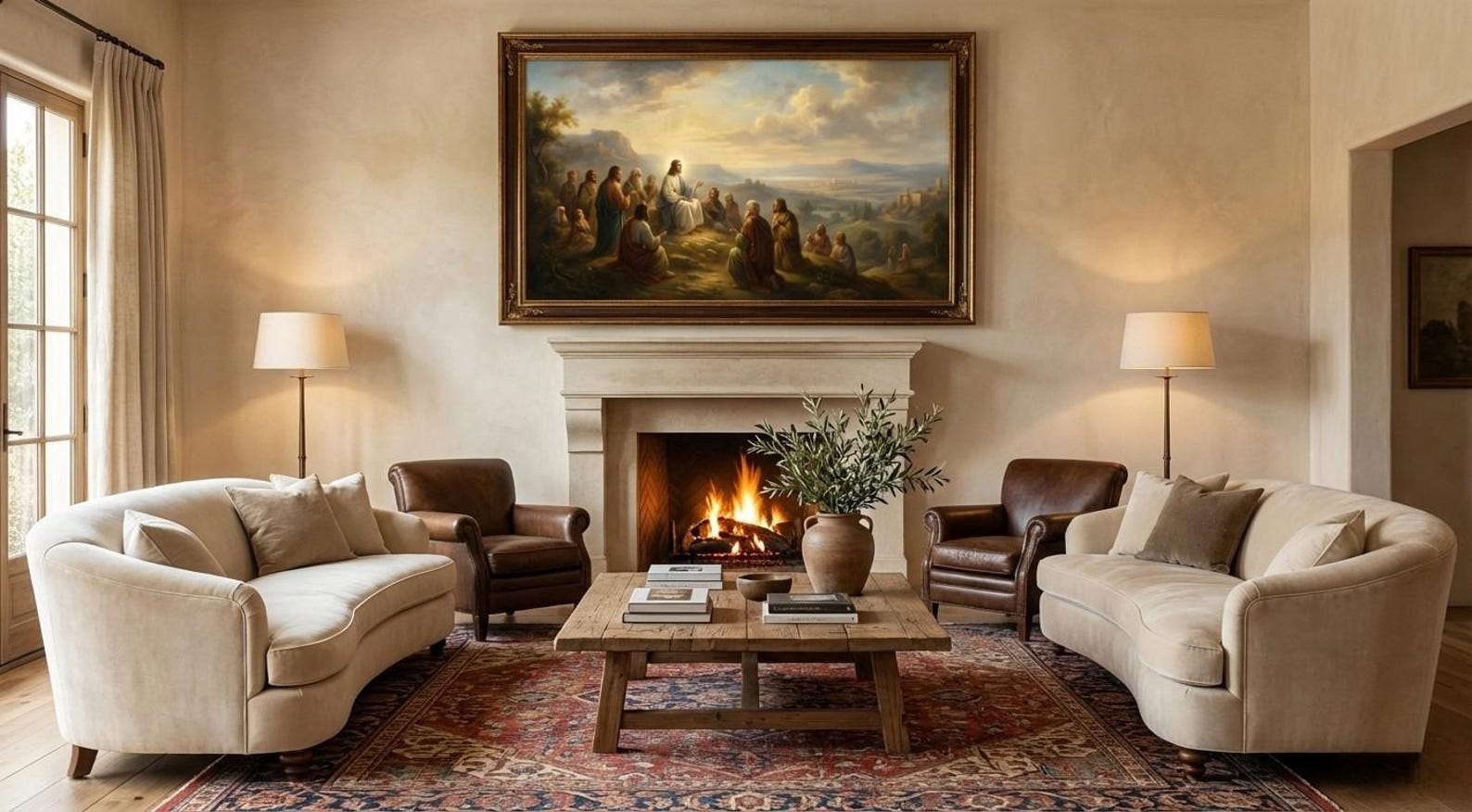 Jesus, the Light of Hope | Christian Wall Art | Sermon on the Mount ...