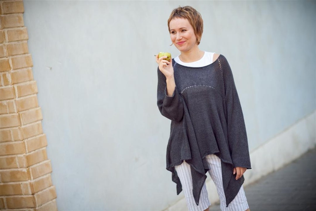 Tunic Step-by-step Knitting Manuals- Knitting Course - Manual Knitting ...