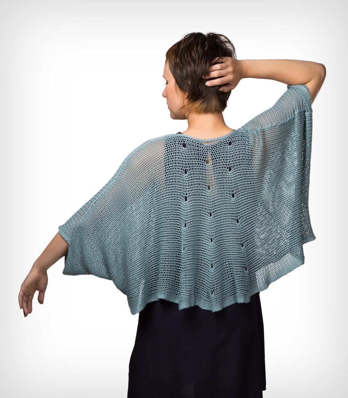 PDF Knitting Pattern Top Oversized Butterfly | Machine Knit Instruction ...
