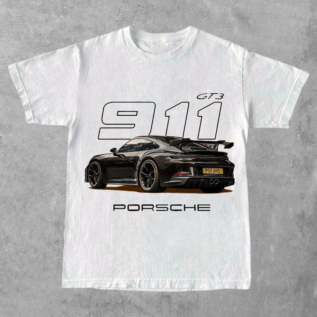 Porsche 911 GT3 RS Shirt Classic Car Graphic Tee, Perfect for Car ...
