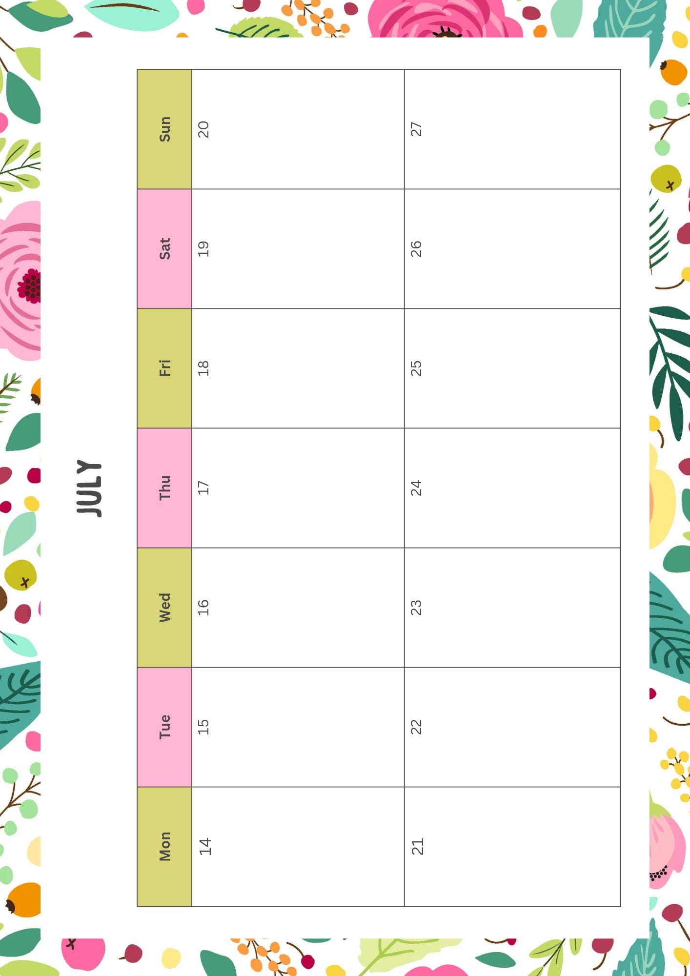 Floral Teacher Planner: School Year Organizer - Etsy