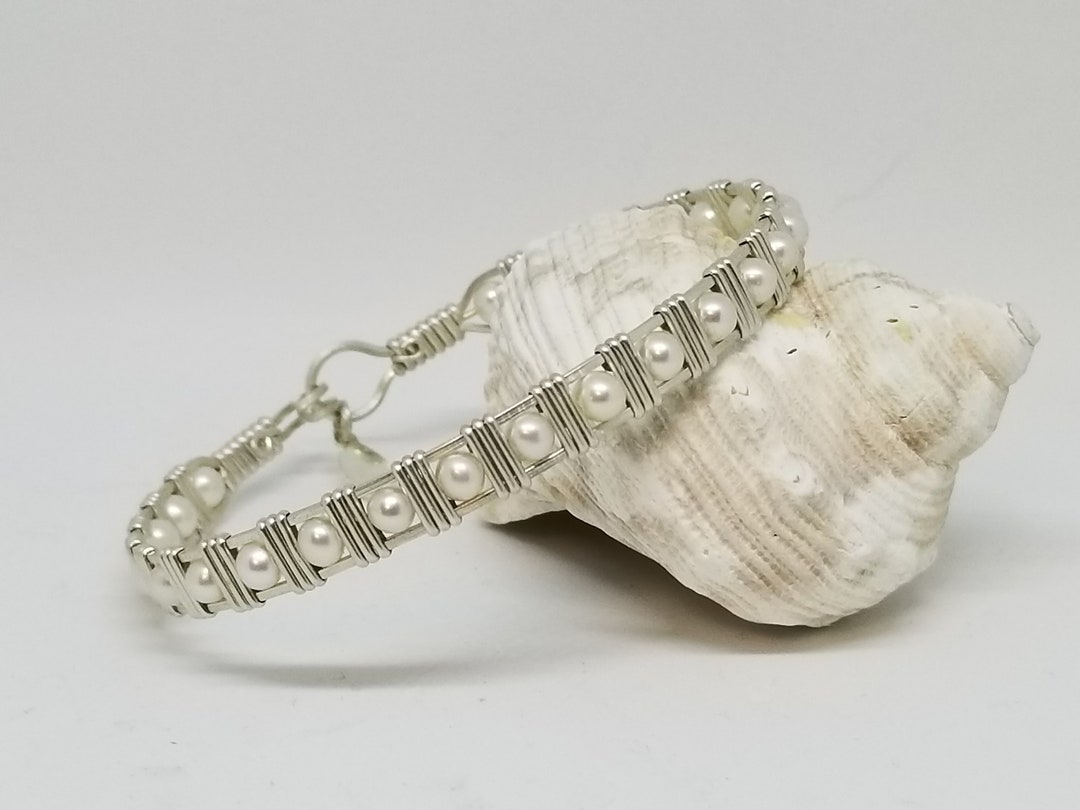 Silver Sentiment: Argentium Silver and Fresh Water Pearls - Etsy