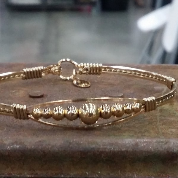 14kt Gold Bangles - Etsy