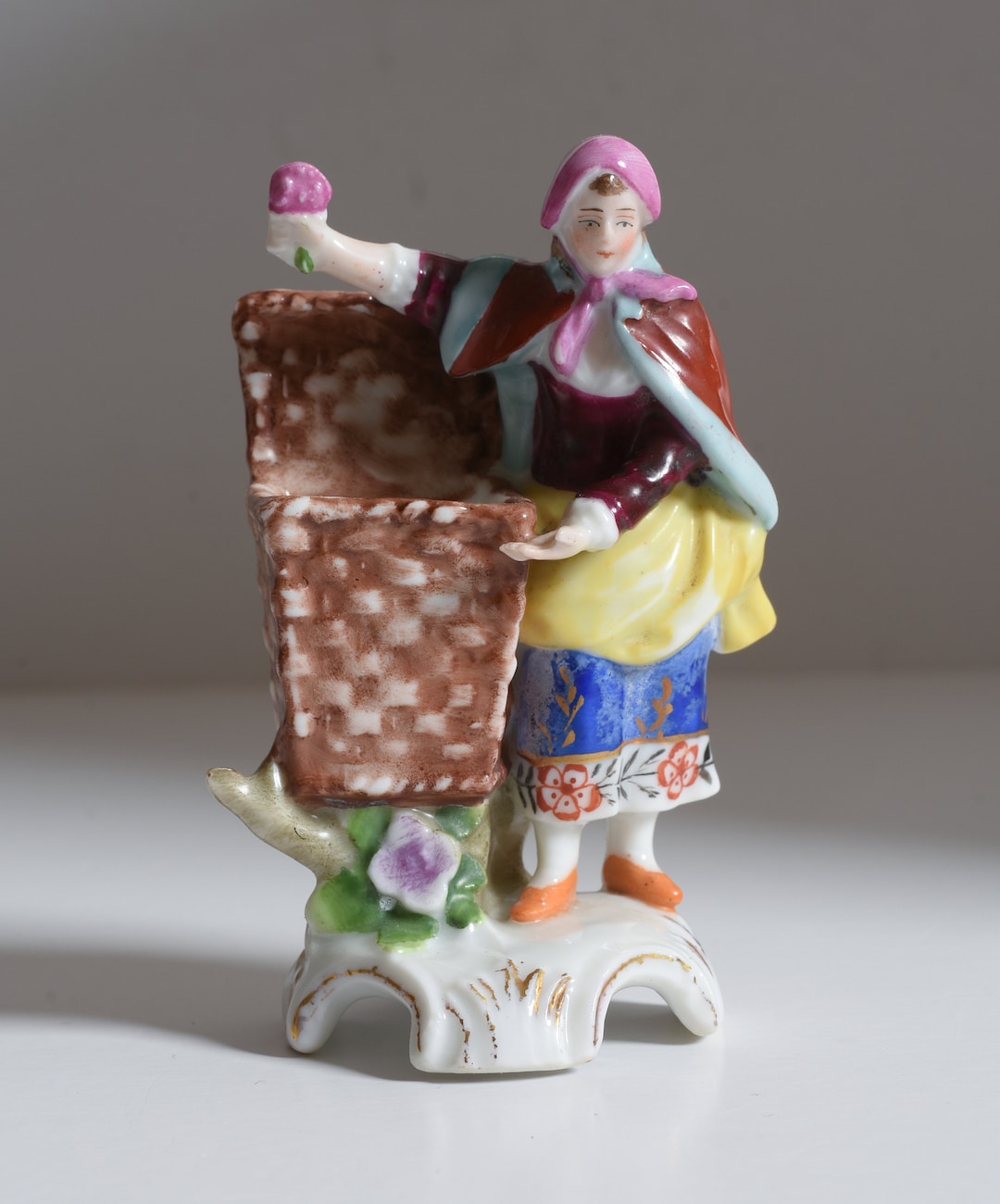 Antique, Chelsea Porcelain Figure, Fruit Seller - Etsy
