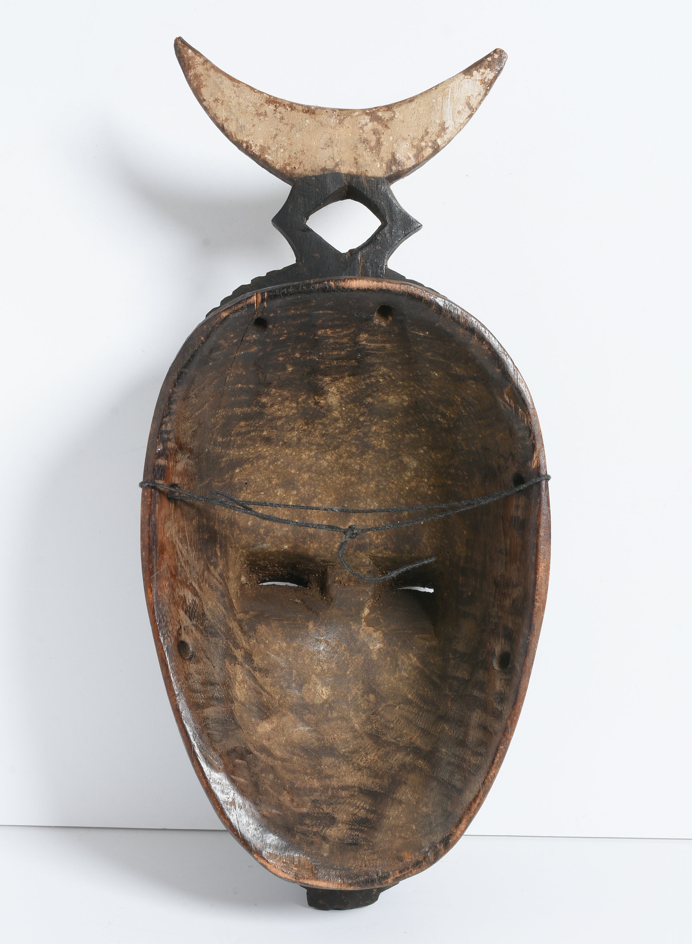 Vintage African Baoule Crescent Moon Mask Kwa People Ivory - Etsy