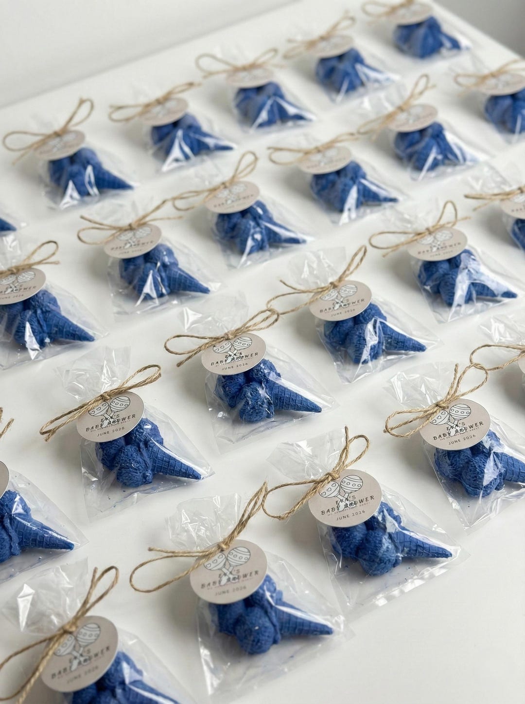 Set of 6 or 12 Handmade Ice Cream Soaps Favors – Baby Shower Party ...