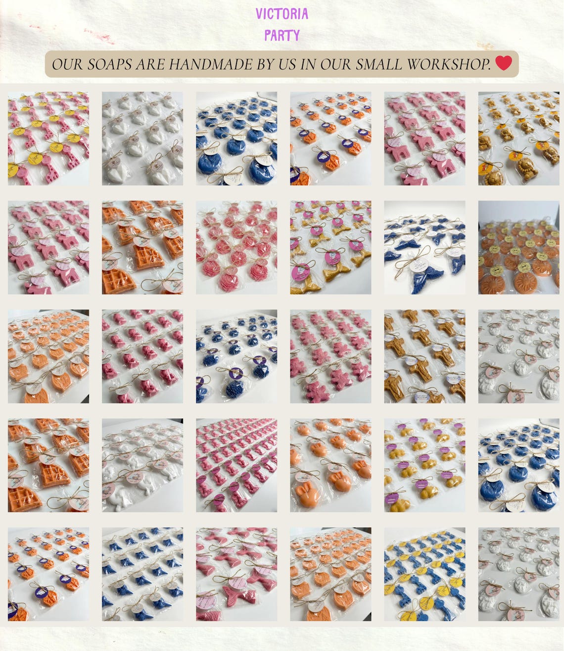 Set of 12 or 24 Cross Soap Favors - Baptism First Communion Holy ...