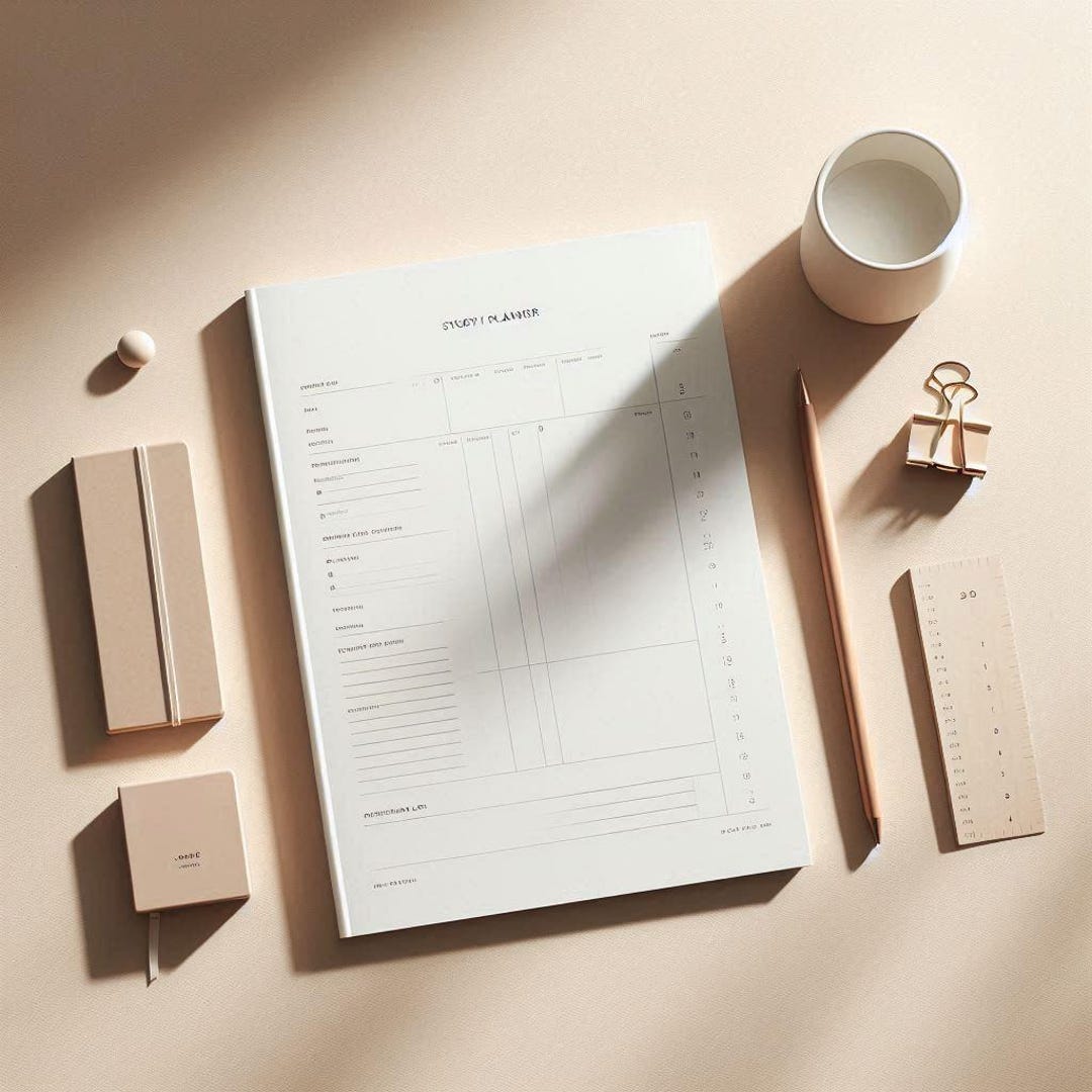 Study Planner | Daily Study Schedule | Revision Log | Subject & Topic ...