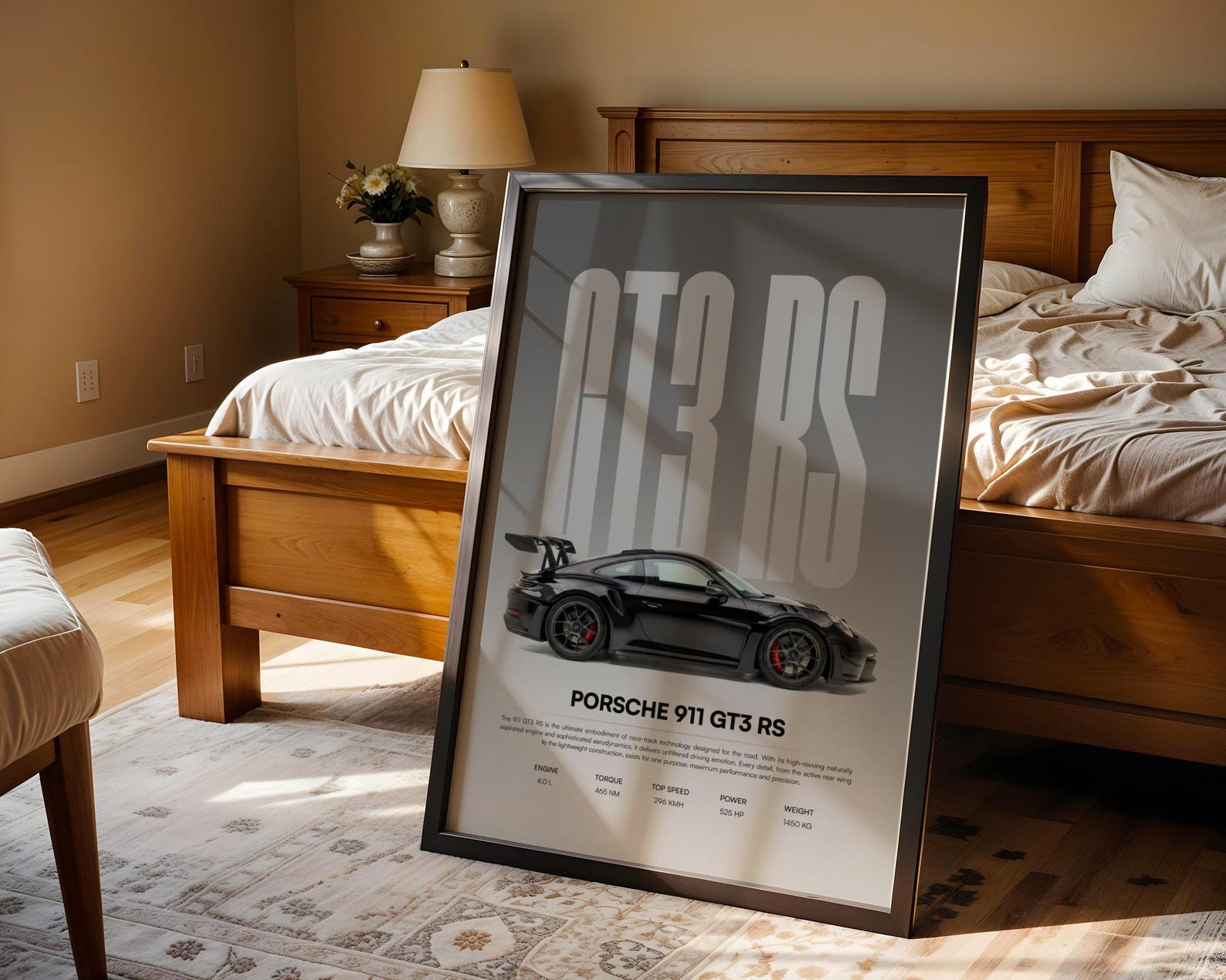 Set of 3 Porsche GT3 RS Posters – Supercar Wall Art & Racing Car Decor ...