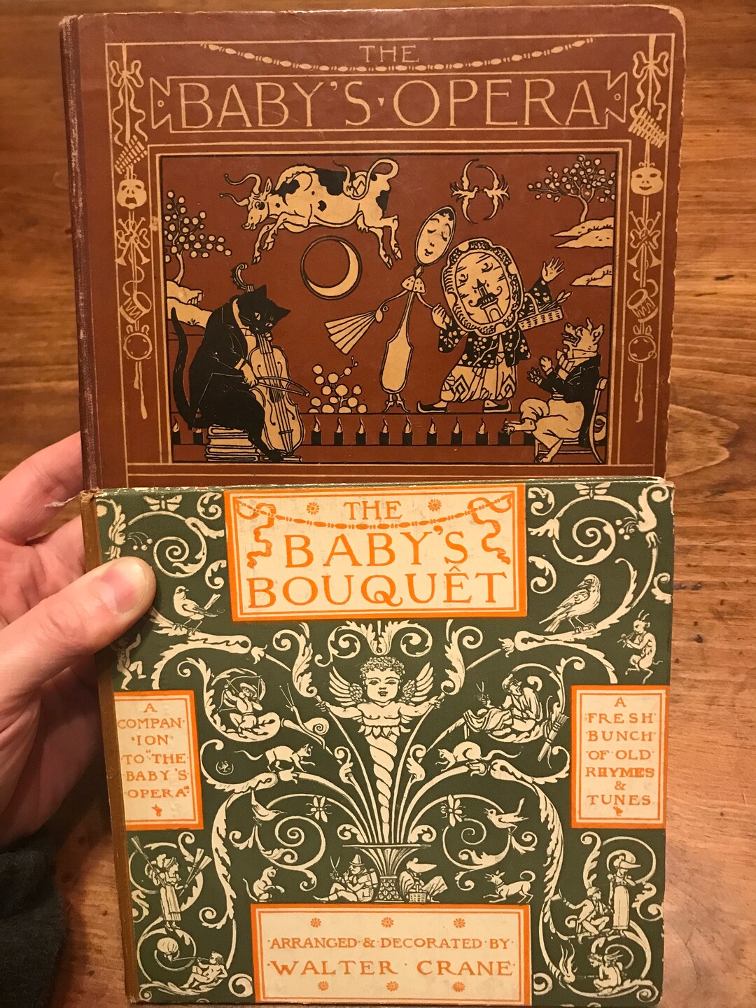 Antique 1876 Walter Crane Baby’s Opera & Baby’s Bouquet - Etsy