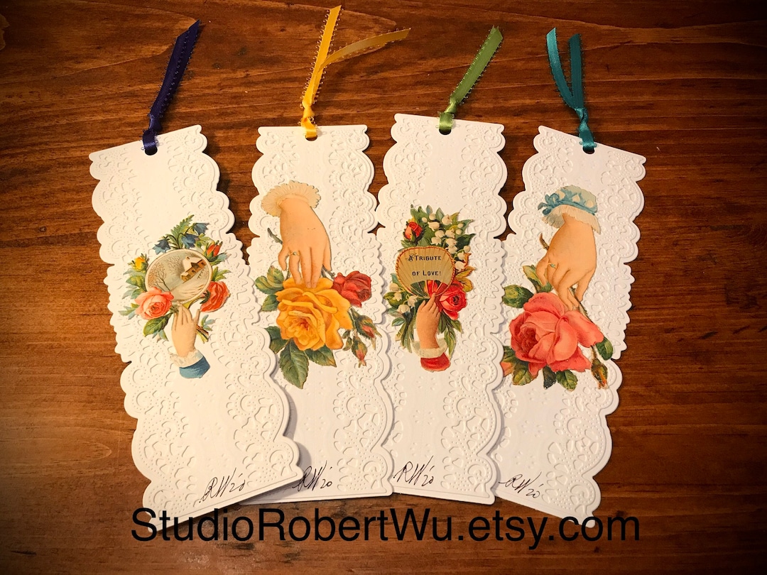 Pretty Paper Lace Victorian Inspired Bookmark - Etsy