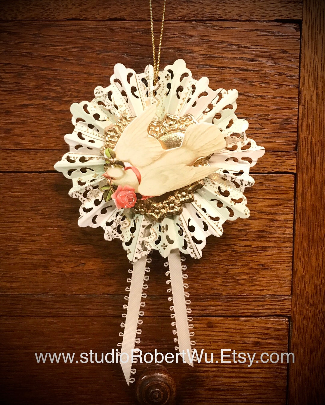 Victorian Antique Inspired Paper Rosettes - Etsy