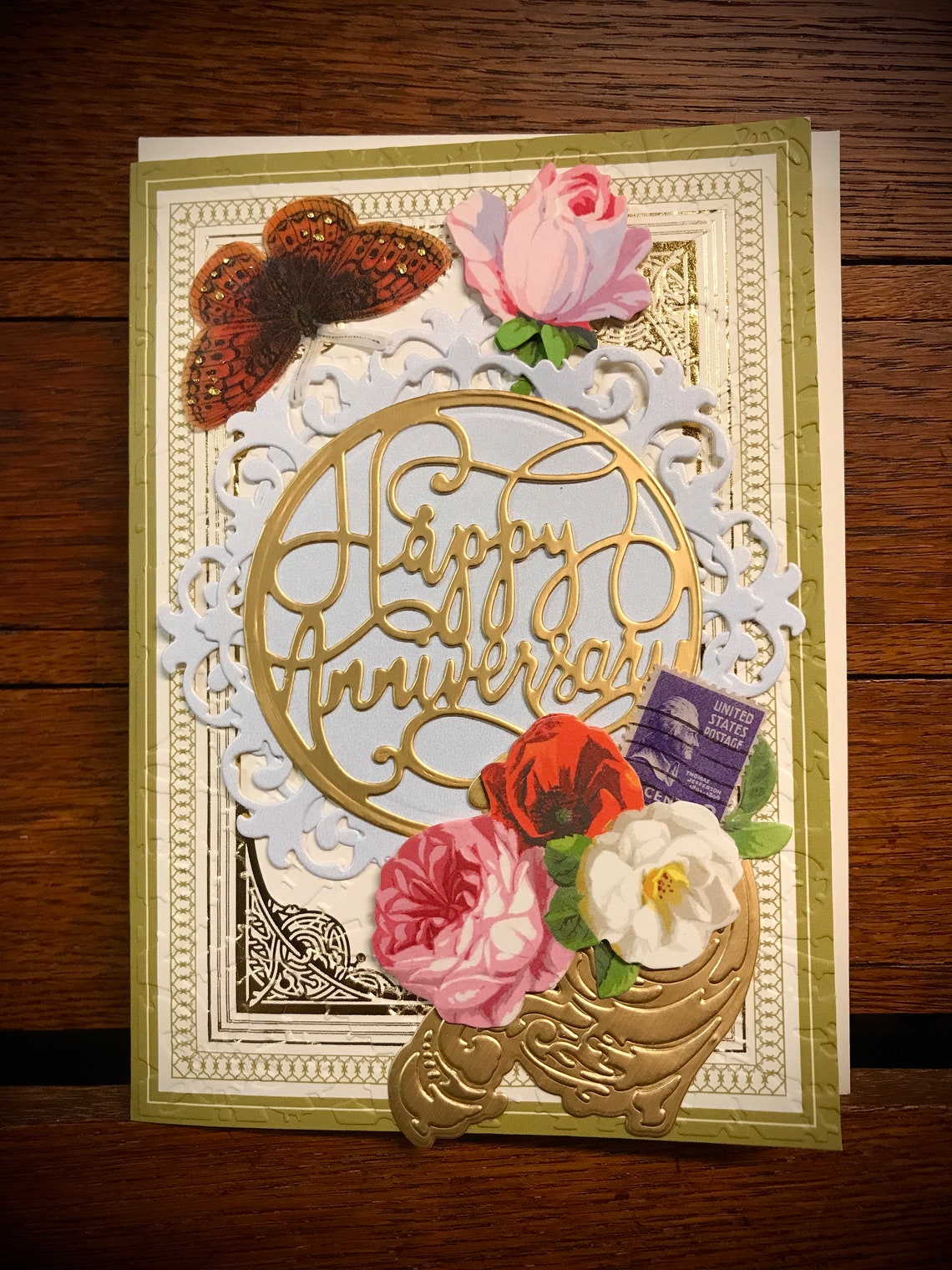 Beautiful Handmade Calligraphic Greeting Cards 5x7” - Etsy