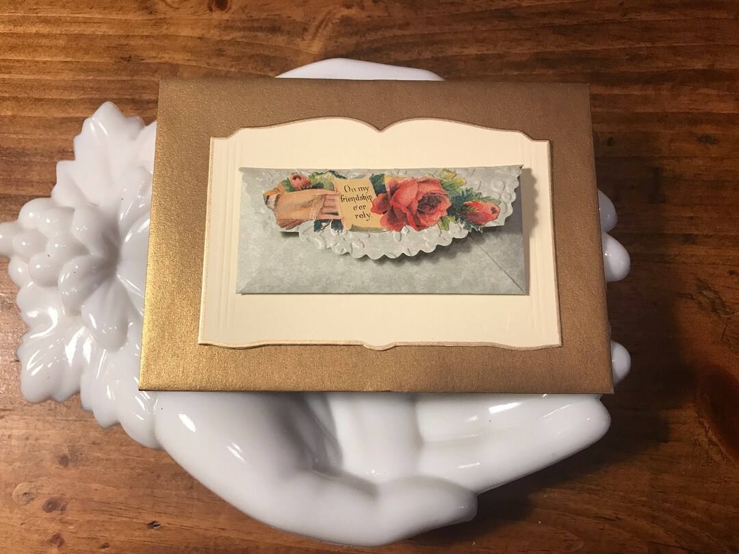 Victorian Style Mini Folded Letters With Mini Envelopes! - Etsy