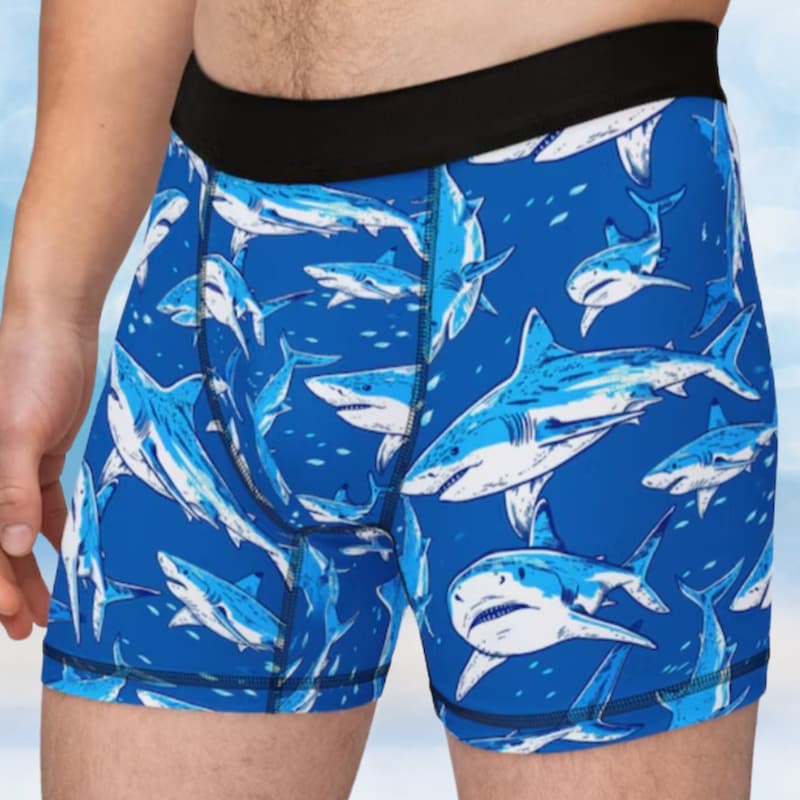 Mens Shark Underwear - Etsy