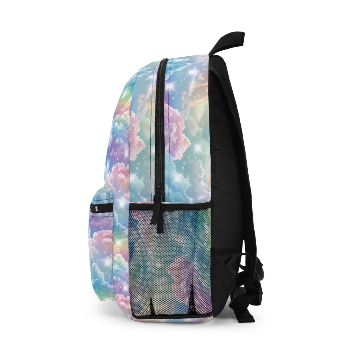 Rainbow Clouds Backpack, Back to School Bag, Girls Backpack, Fairycore ...