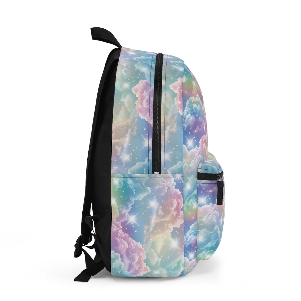 Rainbow Clouds Backpack, Back to School Bag, Girls Backpack, Fairycore ...