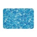 Swimming Pool Ripples Blue Memory Foam Bath Mat - Etsy