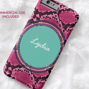 Digital Paper Pack- Pink Animal Print- Digital Scrapbook- 8.5 X 11 ...