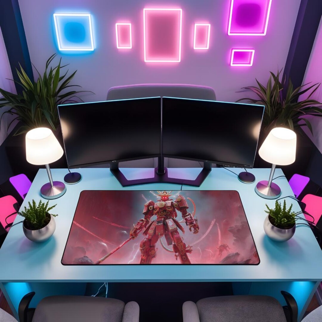 Gundam Desk Mat | Anime Mecha Gaming Mousepad. Non Slip Desk Pad - Etsy