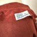 Vintage Brick Red Shirt Dress - Etsy