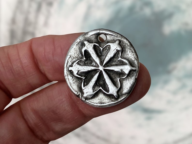 Unity Pendant Hand Cast Pewter Peace Pendant Circle of - Etsy