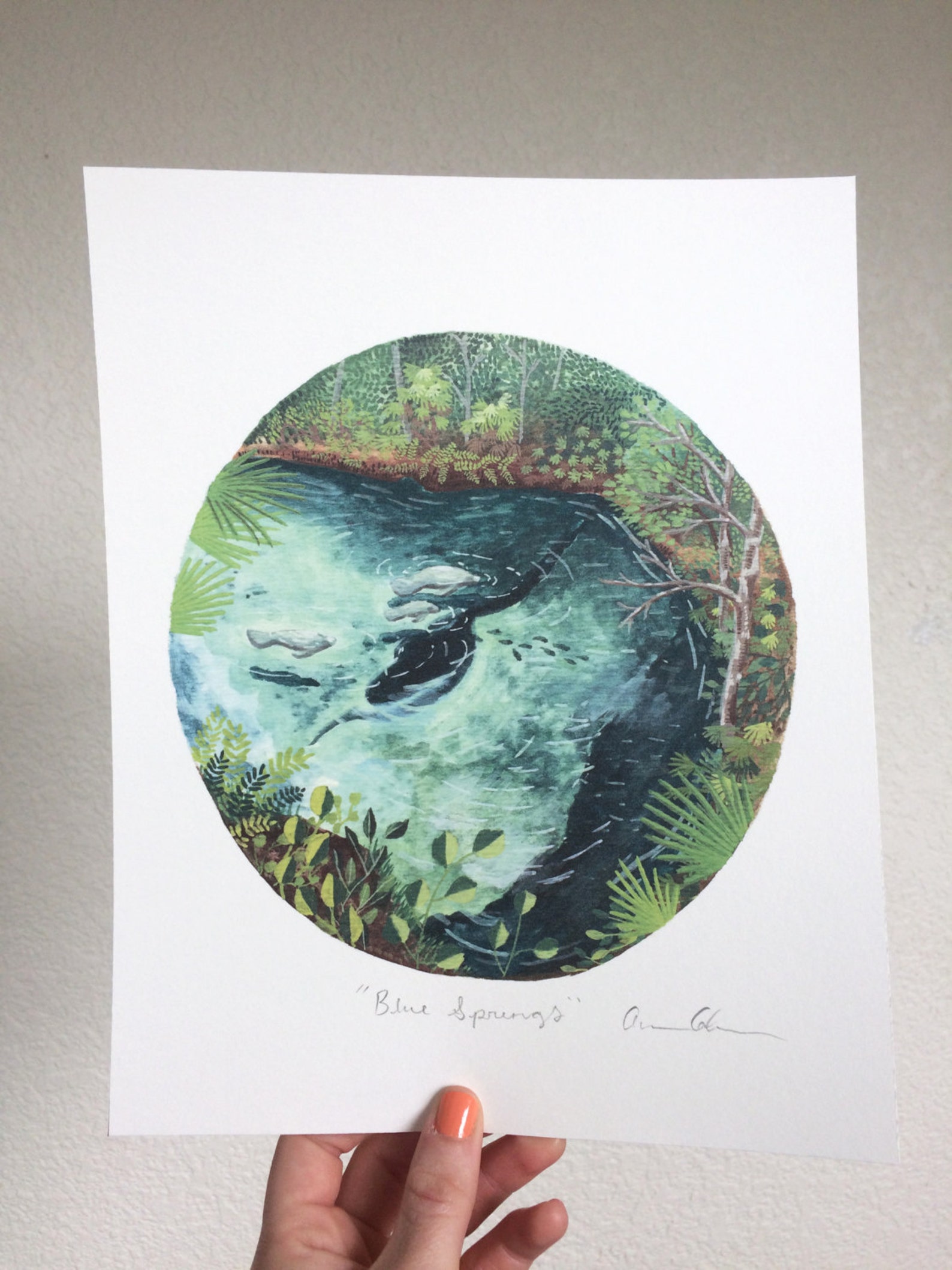 Blue Spring 8x10 Print | Etsy