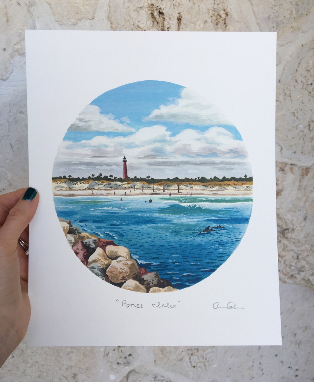 Ponce Inlet 8x10 Print - Etsy