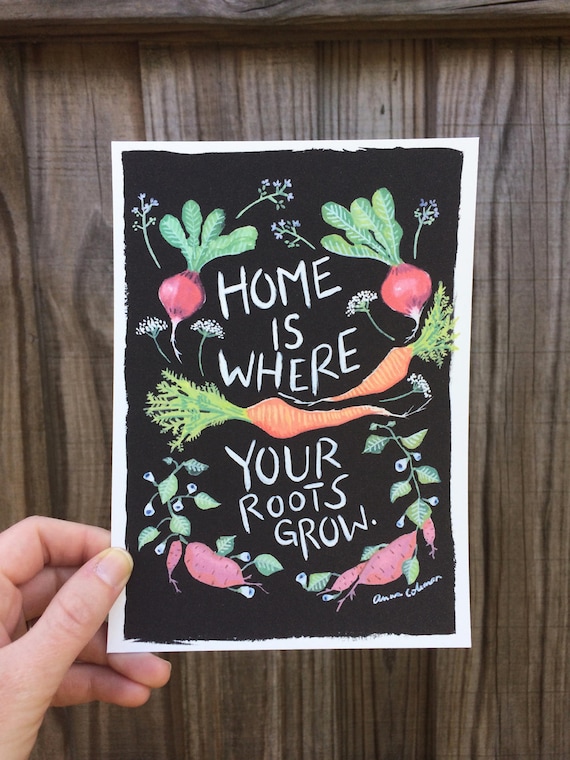 Roots 5x7 Print | Etsy