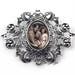 Vintage Style Personalized Photo Brooch - Custom Picture Memorial Pin ...