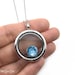 Custom Birth Moon Floating Locket Necklace 1 - 4 Moon Phase Charms ...
