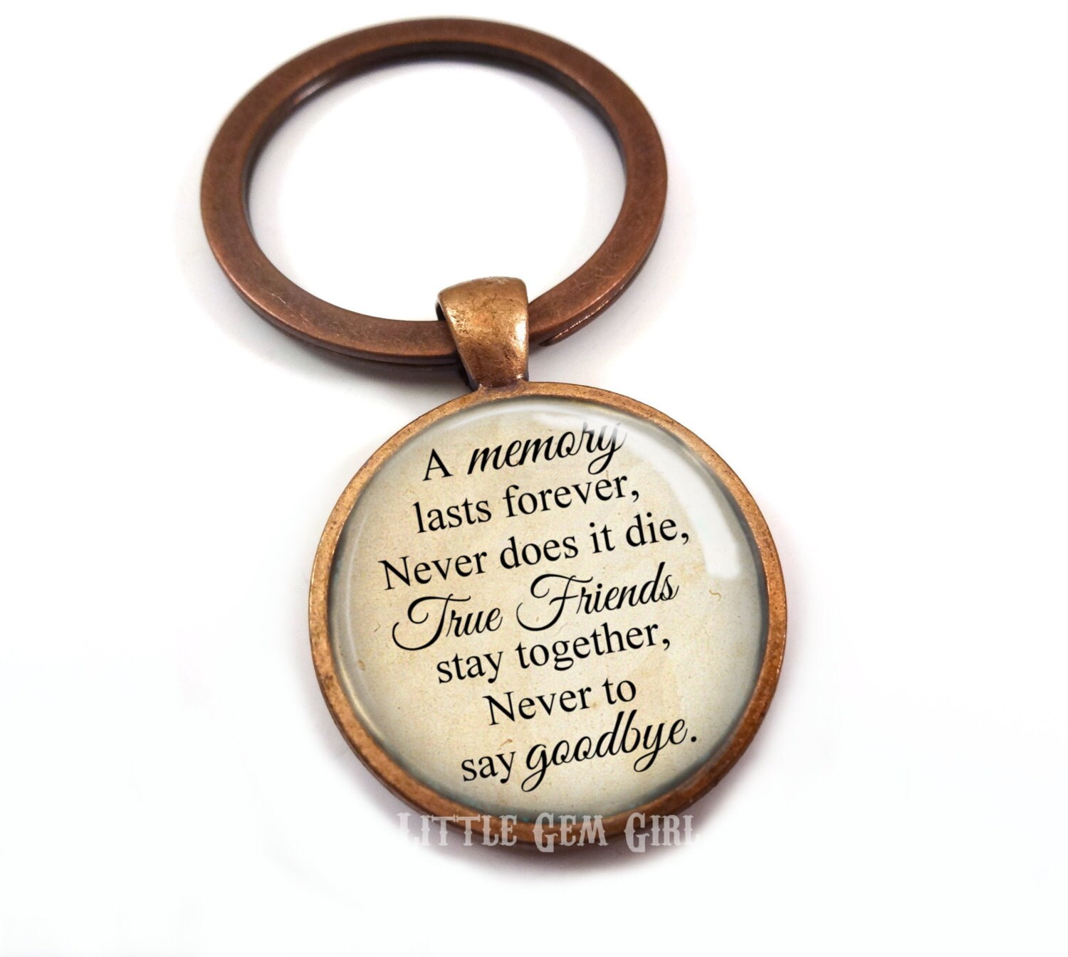 Best Friend Jewelry Friendship Necklace Friendship Key | Etsy