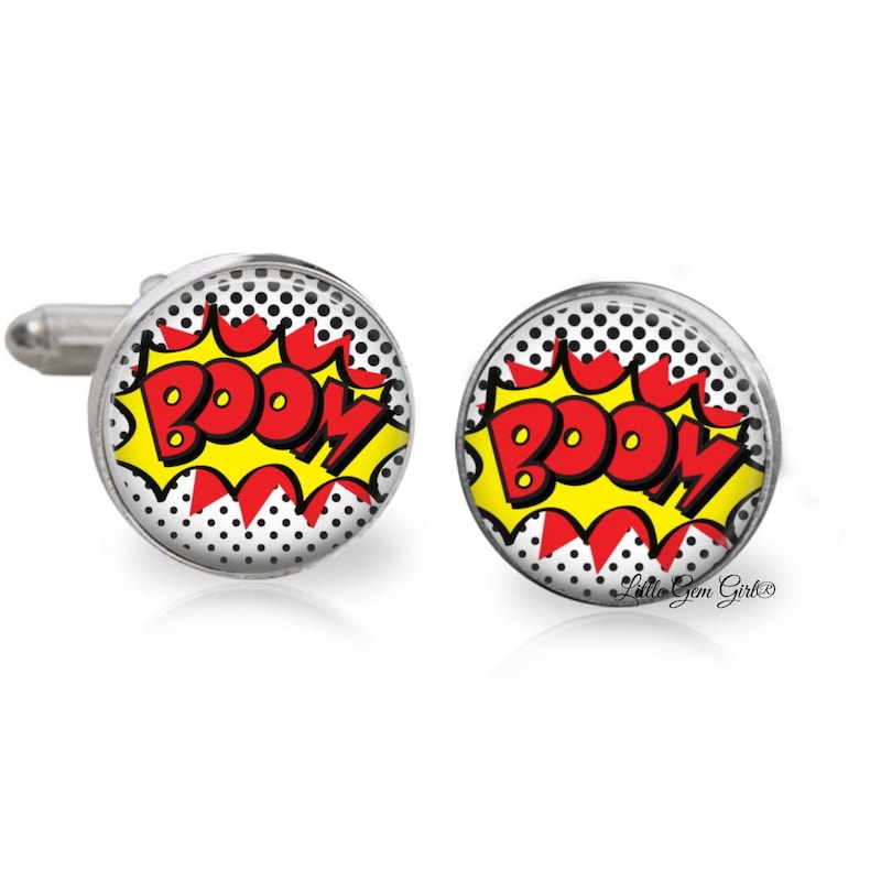 Superhero Cufflinks - Etsy